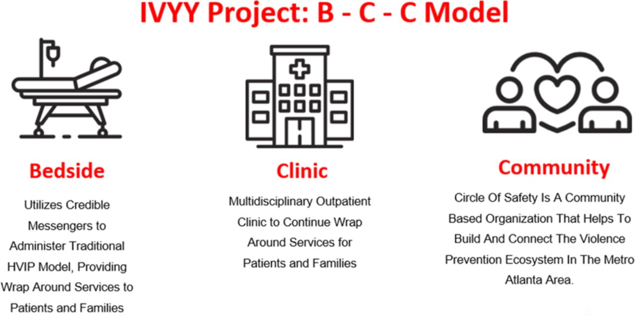 Characteristics of a three-pronged continuum of care model for hospital ...