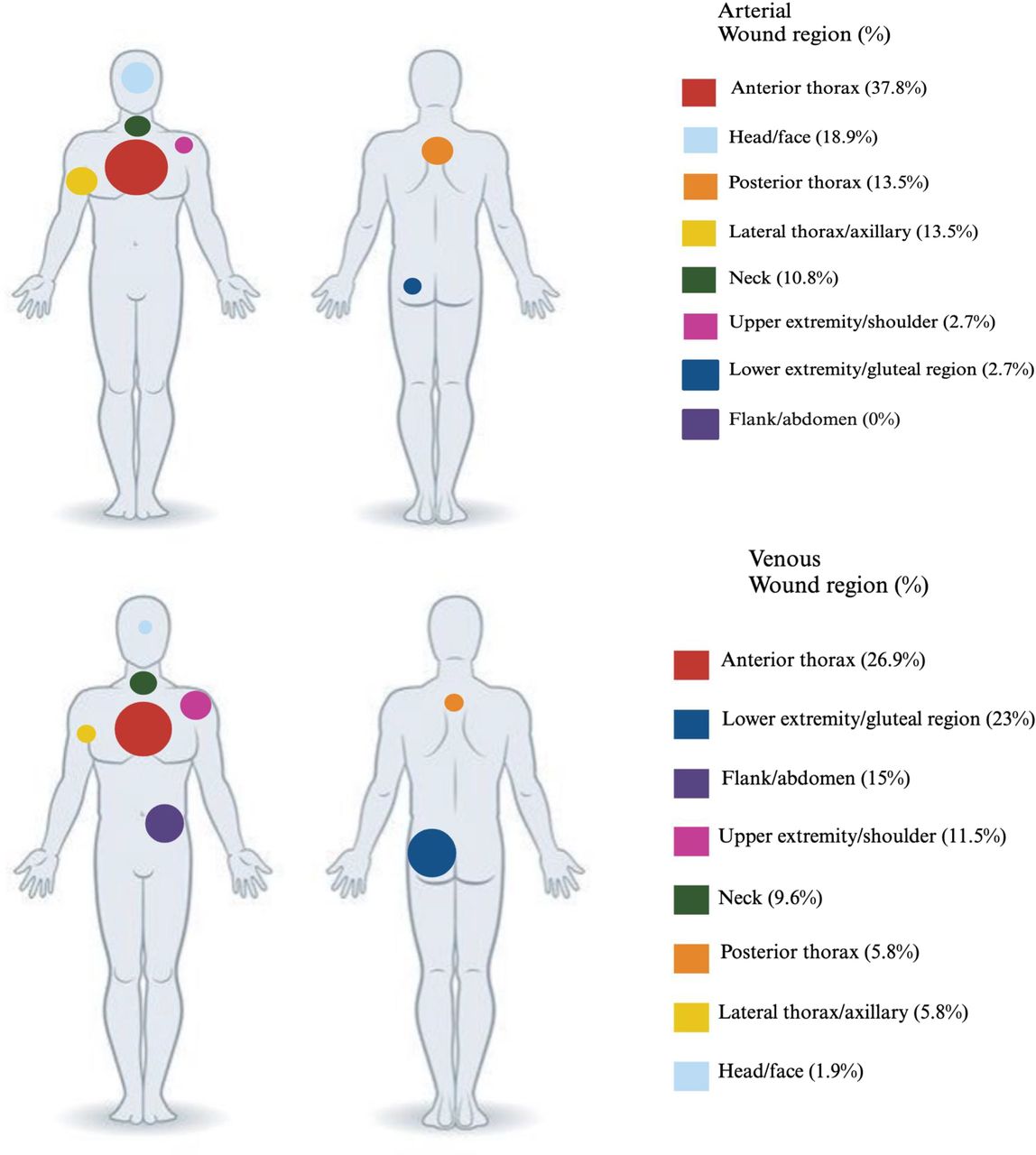 Diagnostic and therapeutic considerations in cases of civilian ...
